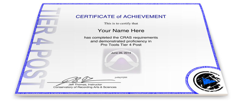 Certifications - CRAS