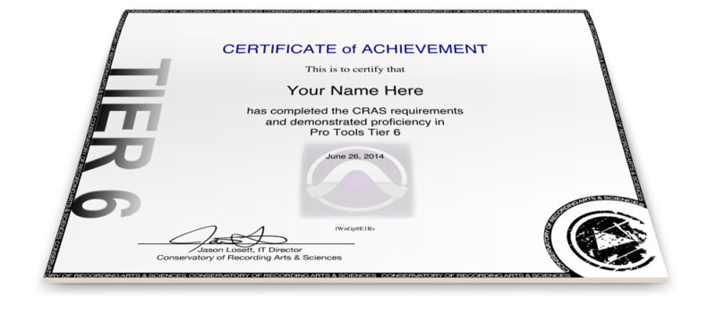 Certifications - CRAS